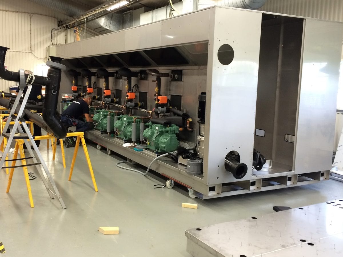 200-1000kW Hydrocarbon Chiller Packages - Cold Energy